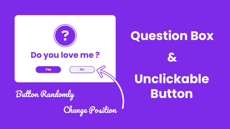 Button Randomly Change Position when Hover in HTML CSS Javascript Button Randomly Change Position when Hover in HTML CSS Javascript